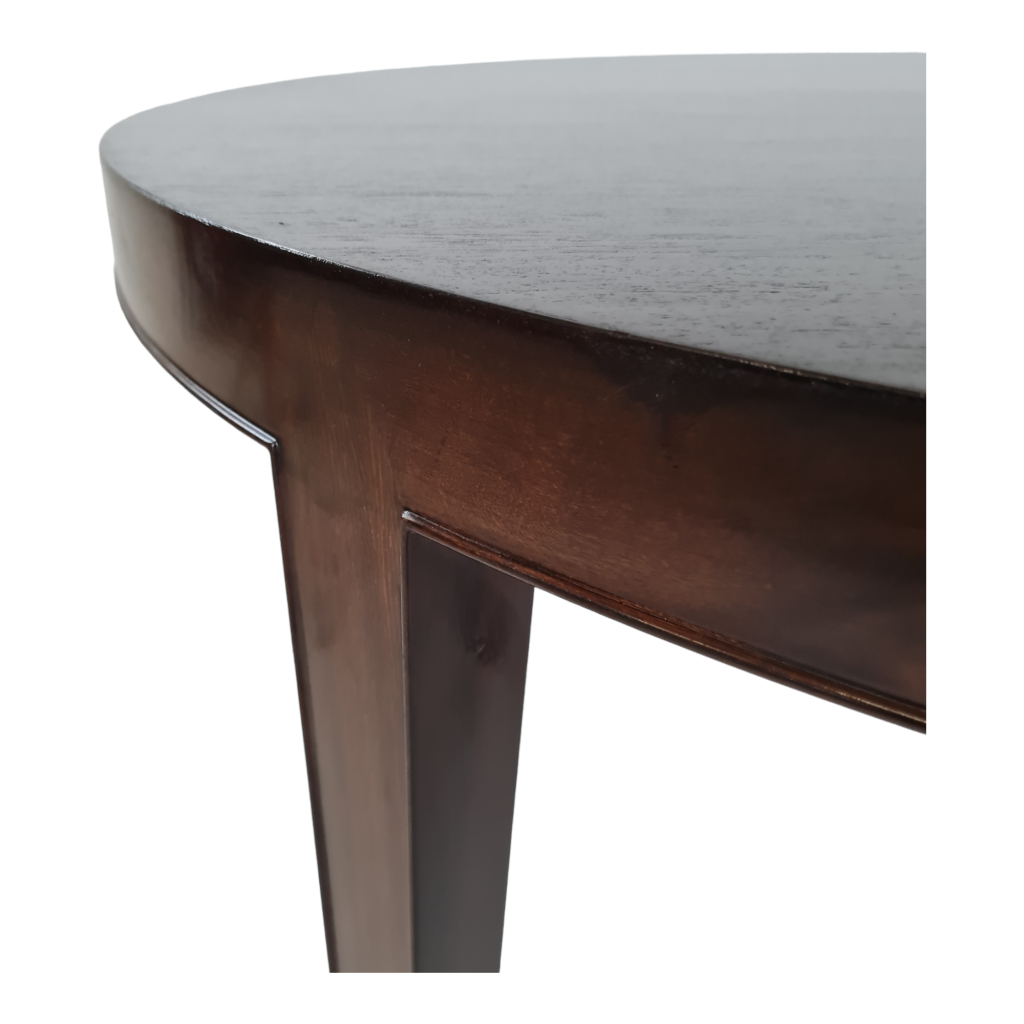 Rundt spisebord | Haslev Møbelfabrik | Mahogni - Retrofabrikken