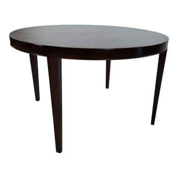 Rundt spisebord | Haslev Møbelfabrik | Mahogni - Retrofabrikken