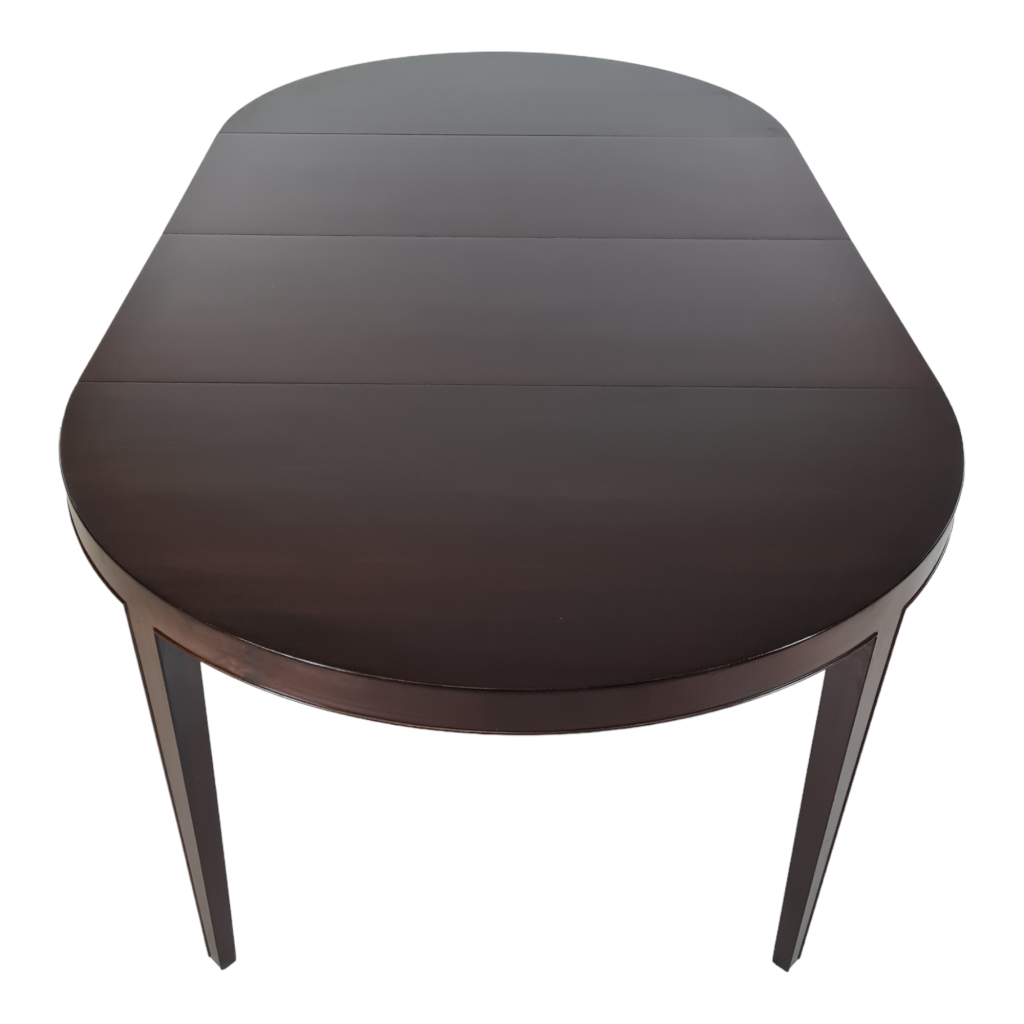 Rundt spisebord | Haslev Møbelfabrik | Mahogni - Retrofabrikken