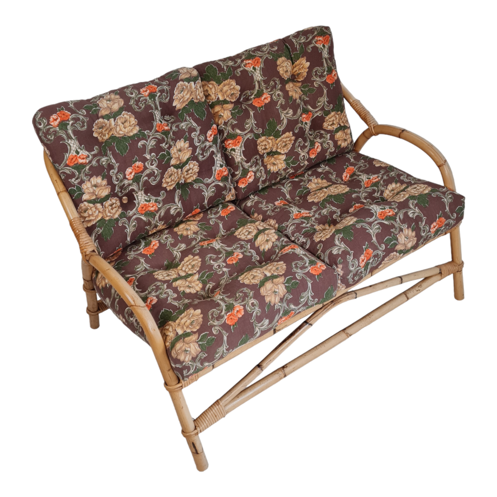 Bambus sæt bestående af 2 stole, Bord & Sofa - Retrofabrikken