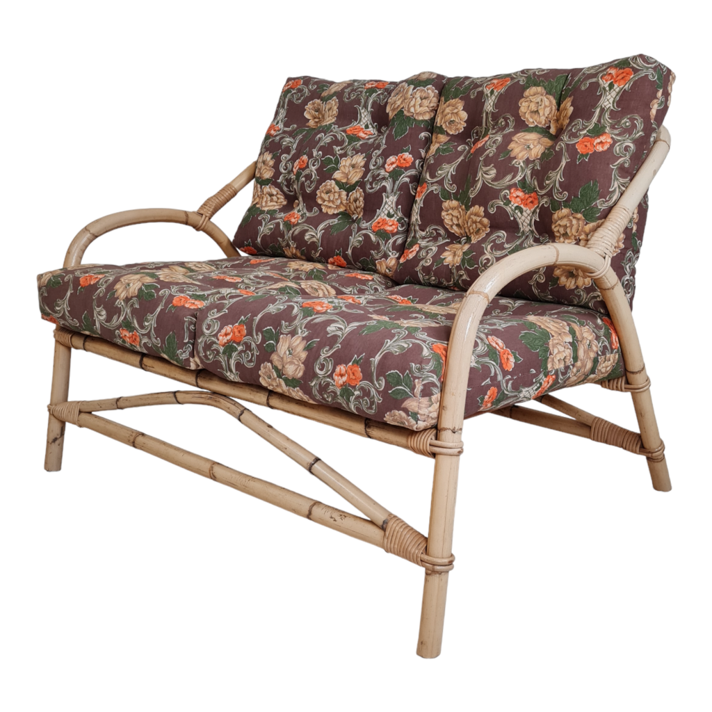 Bambus sæt bestående af 2 stole, Bord & Sofa - Retrofabrikken