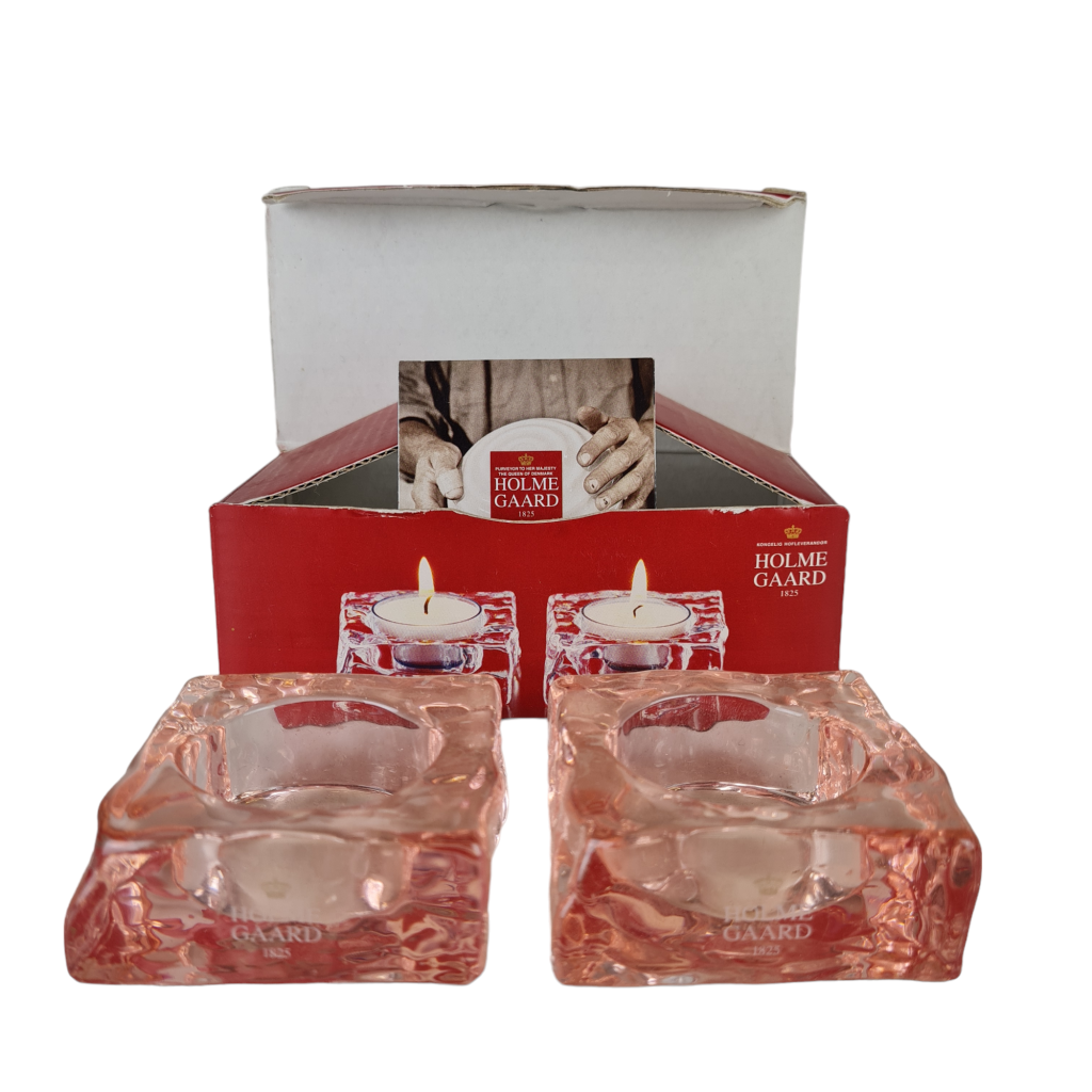 2 Fyrfadsstager "City light" | Monica Ritterband | Holmegaard ...