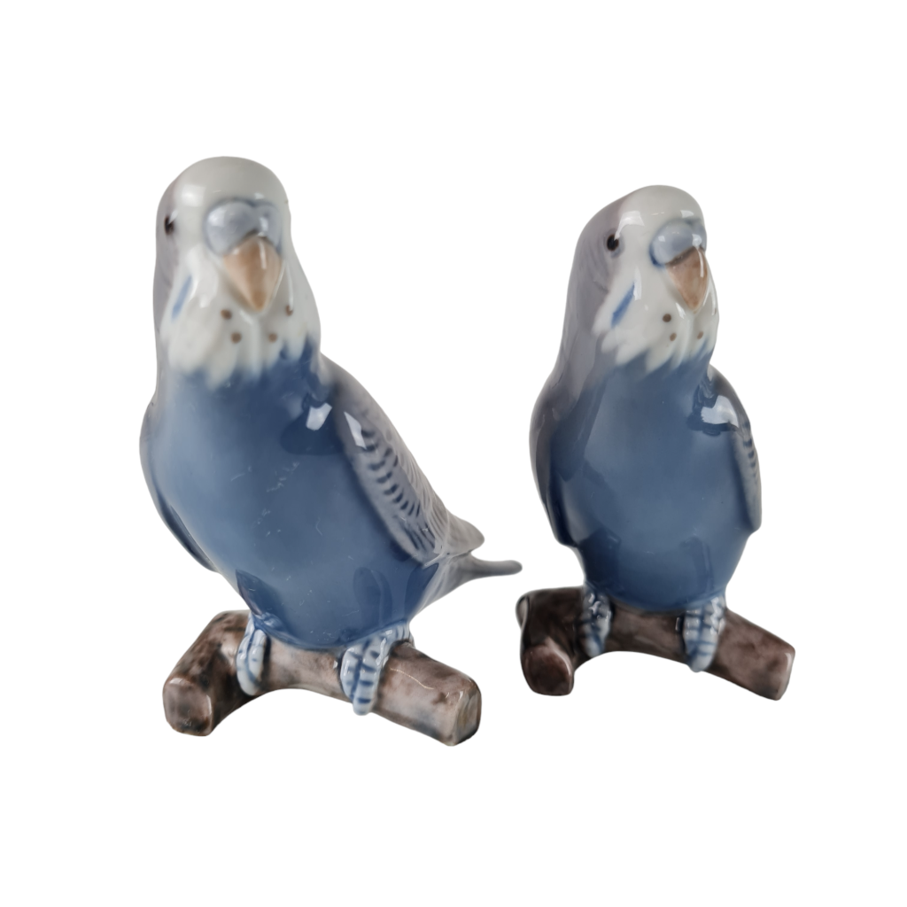 Bing & Grøndahl figur nr. 2210 Undulat | Sven Vestergaard - Retrofabrikken