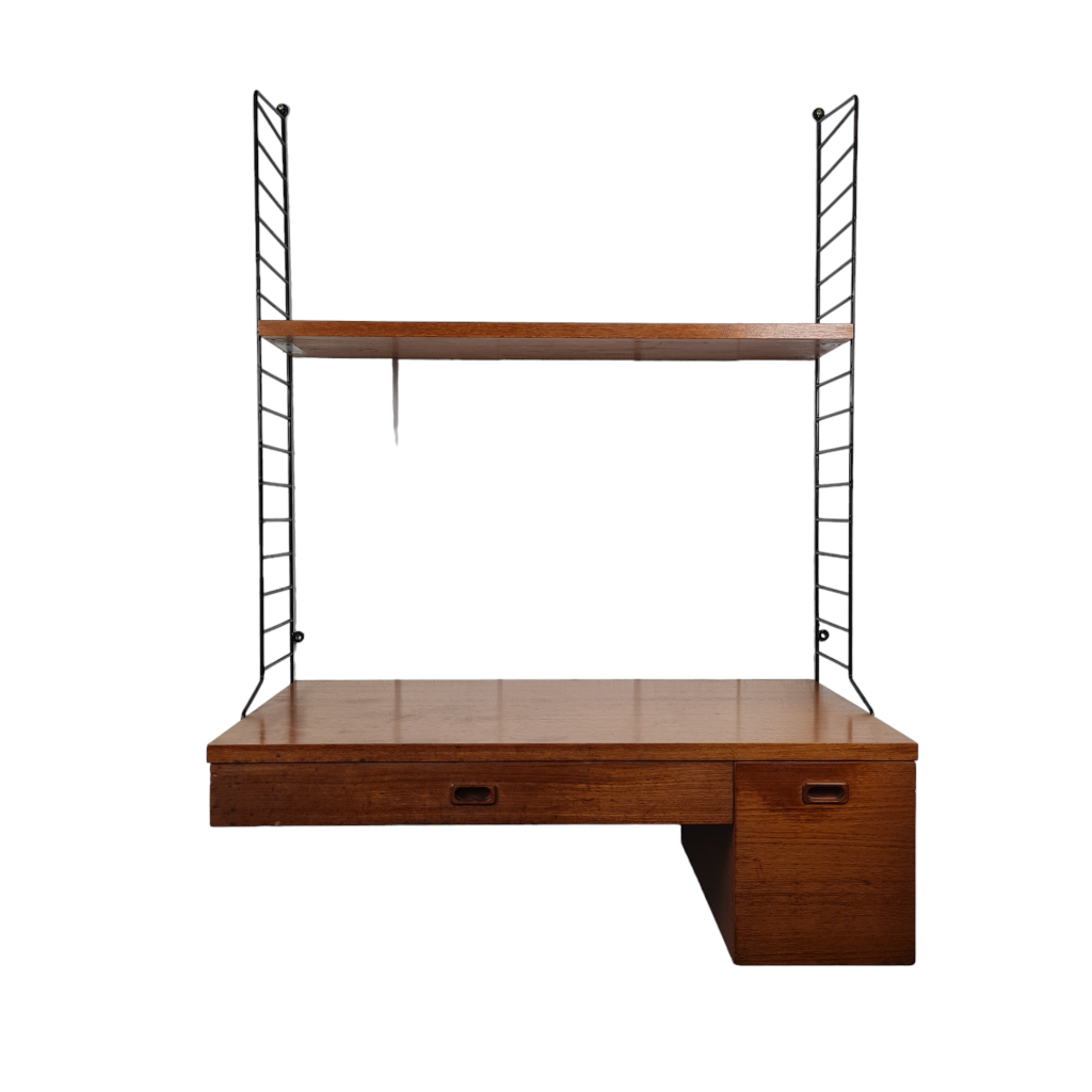 Væghængt reolsystem fra serien The String shelving system | Nils ...