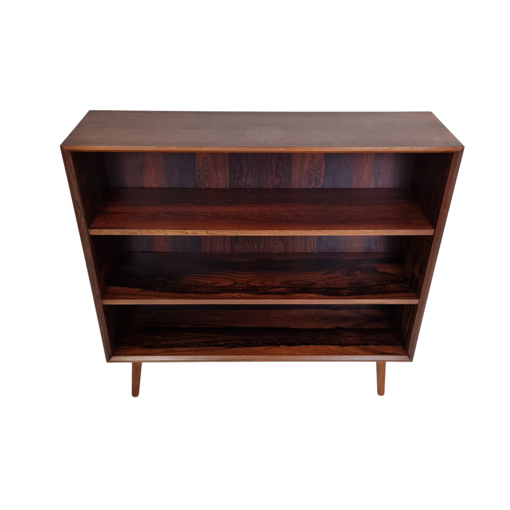 Lav reol med to hylder | Dansk design | Palisander - Retrofabrikken