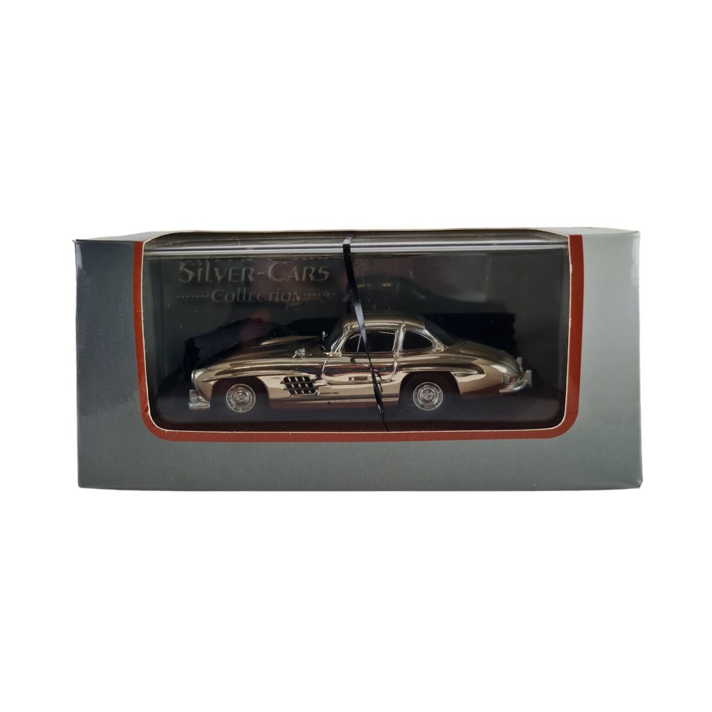 Model bil | Mercedes-Benz 300 SL | Silver-Cars Collection - Retrofabrikken