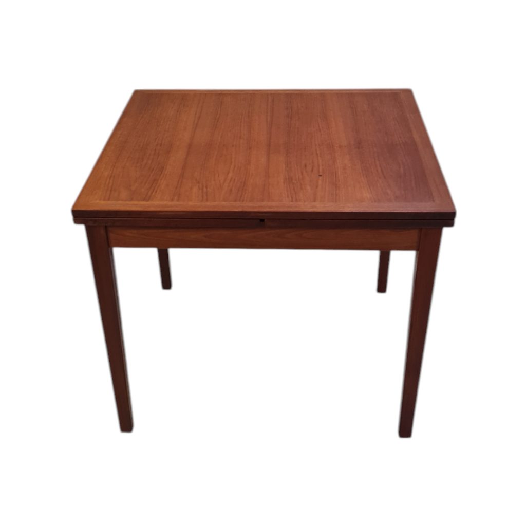 Square dining table with pull-out flaps | Kai Winding | Teak ...