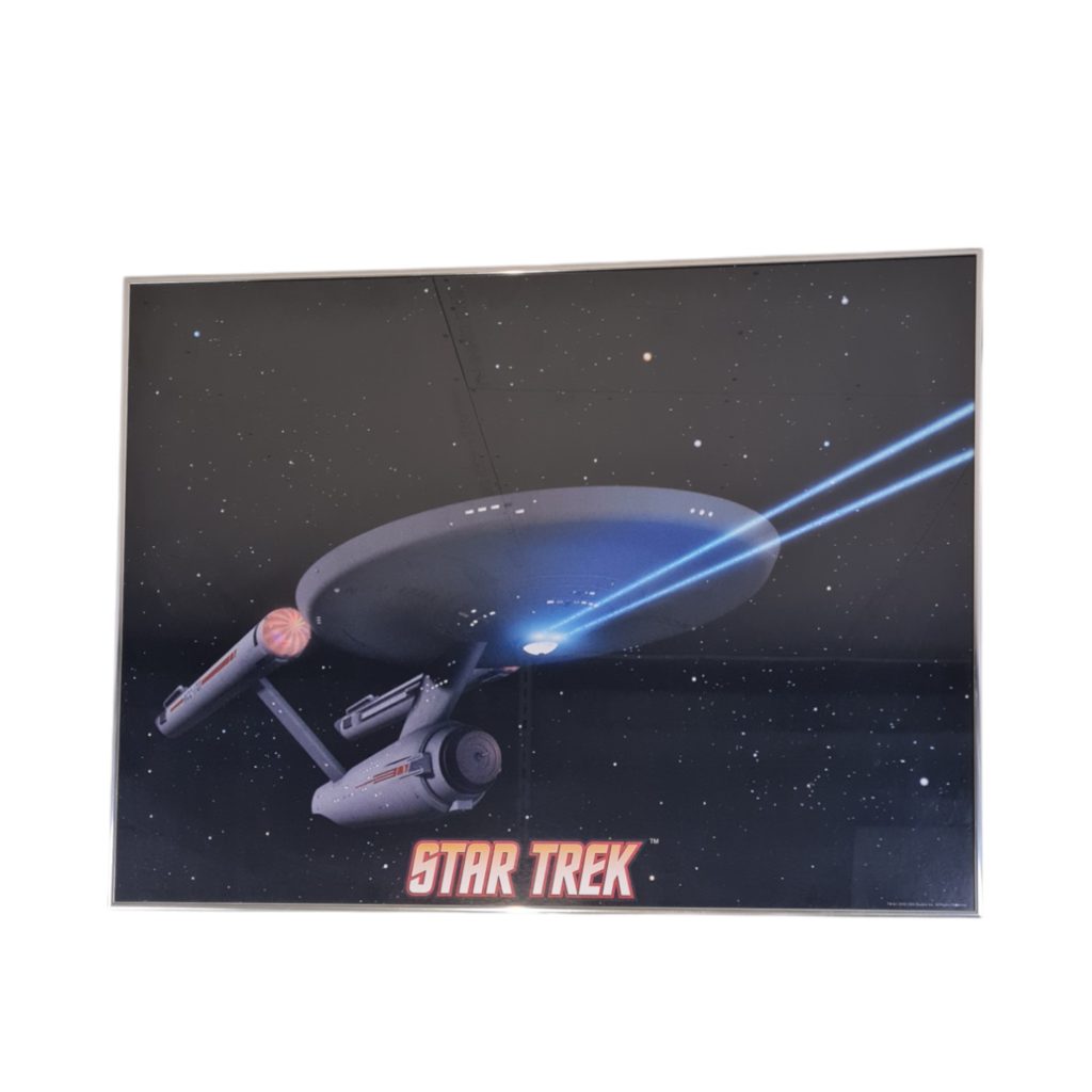 Starship Enterprise Poster | Kim Lockman - The Retro Factory