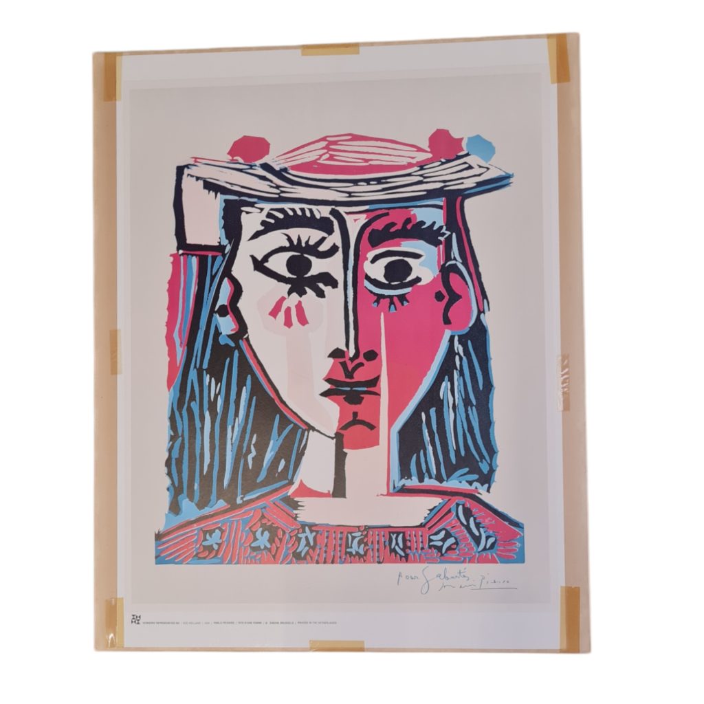 Plakat Tete D'une Femme | Pablo Picasso | Verkerke reproductions nv ...